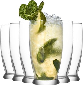 LAV Roma - Highball-Cocktailgläser - 350 ml - 12 Stück