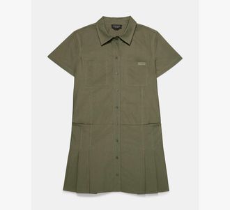 Kate Spade New York Utility Hemdkleid, Plissiert