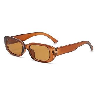 Generic Lunettes De Soleil Dext&eacute;rieur &Agrave; Petite Monture For Hommes, For Vacances, Sport, D&eacute;placements Quotidiens(Brown)