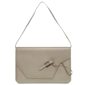 Herm&egrave;s Pre-owned Vintage Schultertasche - - Pre-owned - Damen - Beige - ONE SIZE