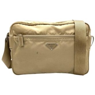 Prada unisex, Pre-owned, Beige, Taille: ONE Size Sac bandouli&egrave;re vintage Pre-owned
