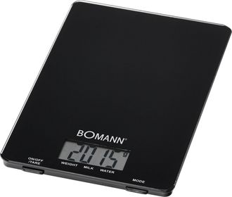 Bomann KW 1515 CB Küchenwaage, schwarz