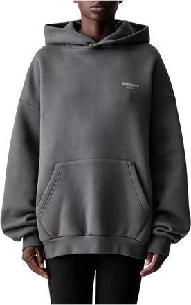 Worst Behavior Wrstbhvr, Damen, Sweatshirts & Hoodies, Grau, 2XLGr&ouml;&szlig;e