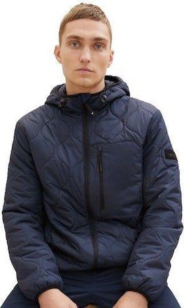 Tom Tailor Steppjacke mit Logo-Badge am &Auml;rmel