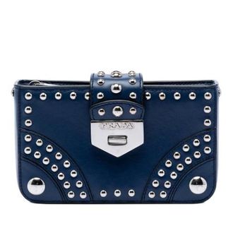 Prada Pre-owned Leder prada-taschen - - Pre-owned - Damen - Blau - ONE SIZE