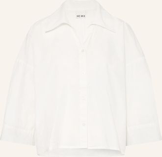Ichi Bluse Ihluanne Mit 3/4-Arm weiss