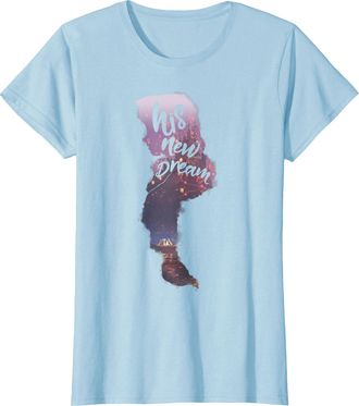 Disney Tangled Rapunzel His New Dream Silhouette Fill T-Shirt