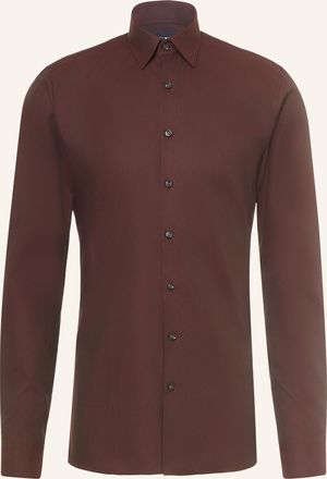 Olymp Hemd No. Six Super Slim Stretchable rot