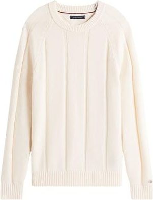 Tommy Hilfiger runde Wolle - Beige ziehen
