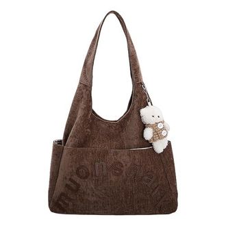 Generic Sac &agrave; bandouli&egrave;re en tissu de grande capacit&eacute; pour femme et fille, sac fourre-tout &agrave; bandouli&egrave;re, sac &agrave; bandouli&egrave;re pour voyage, shopping, travail, us