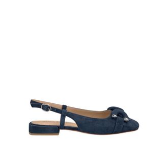 Alma En Pena Flacher Schuh mit Steigb&uuml;gel - - Shoes - Damen - Blau - 36 EU