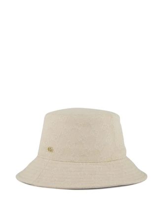 Gucci Fischerhut mit GG-Monogramm - Nude