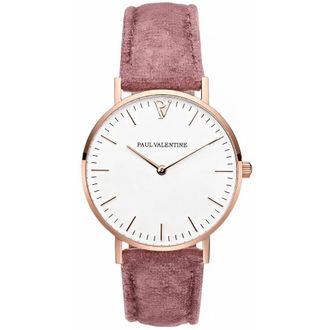 Paul Valentine Quarzuhr - - Accessories - Damen - Rosa - ONE SIZE