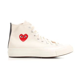 Comme Des Gar&ccedil;ons Homme, Chaussures, Blanc, Taille: 39 1/2 EU Chuck Taylor All Star High Baskets