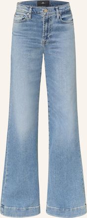7 For All Mankind Wide Leg Jeans Modern Dojo blau