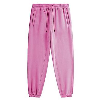 Generic Pantalon de surv&ecirc;tement ample d&eacute;contract&eacute; pour homme - V&ecirc;tement de sport avec poches - L&eacute;ger et respirant - Pantalon de marche en plein air, rose, XXL