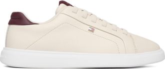 Tommy Hilfiger Sneakers Tommy Hilfiger Icon Court Light Weight FW0FW08948 Beige