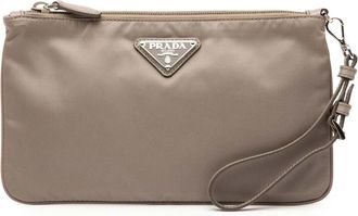 Prada Clutches - Tessuto Clutch - Gr. unisize - in Braun - für Damen