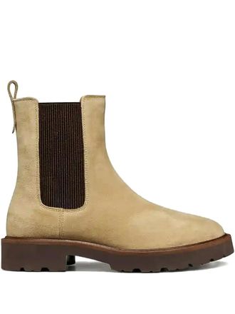 Geox 40mm Norize pull-tab lug-sole boots - Tons neutres