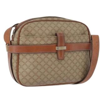 Celine Sac bandouli&egrave;re en plastique Pre-owned - Femme - Pre-owned - Beige - Taille: ONE Size