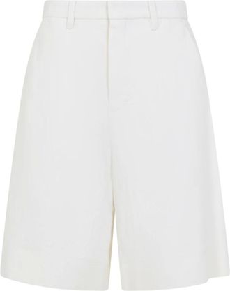 Max Mara Femme, Shorts, Blanc, Taille: 36 FR Bermuda Shorts