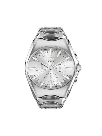 Diesel Uhr D-Curve Chronograph DZ4694 Silberfarben