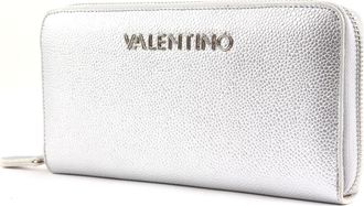 Valentino Divina Zip Around Wallet Argento