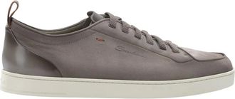 Santoni Homme, Chaussures, Gris, Taille: 41 EU Montecarlo Baskets