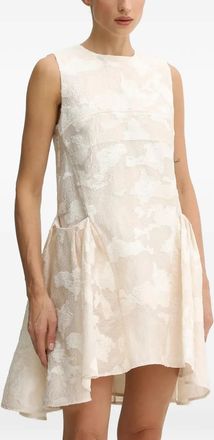 Stine Goya floral sleeveless mini dress - Nude