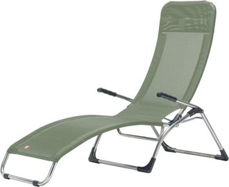 Jan Kurtz Fiam Samba Relaxliege Gestell: Aluminium-Bezug: Kunststoffgewebe Salbei