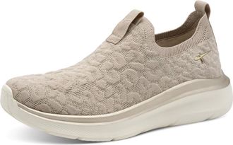 Tamaris Comfort Damen Slip On Sneaker zum Schlupfen Vegan, Beige (Ivory), 38 EU