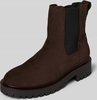 Marc O'Polo Chelsea Boots aus echtem Veloursleder Modell PHIA