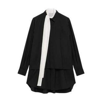 sacai Anzugkleid - - Dresses - Damen - Schwarzk - M