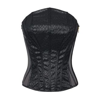 Elisabetta Franchi Top bustier - Femme - Tops - Noir - Taille: 36 FR