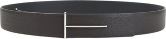 Tom Ford Ceinture r&eacute;versible Slim T - Homme - Accessoires - Brun - Taille: 100 CM
