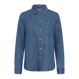 Part Two Femme, Chemises, Bleu, Taille: 34 FR Denim Chemises