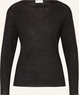 Darling Harbour Darling Harbour Leinenpullover schwarz