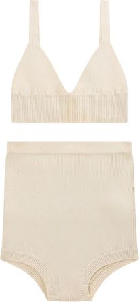 Red Valentino Femme, Sous-v&ecirc;tements, Beige, Taille: 38/40 FR Ensemble de lingerie couleur beige, minimaliste et polyvalent
