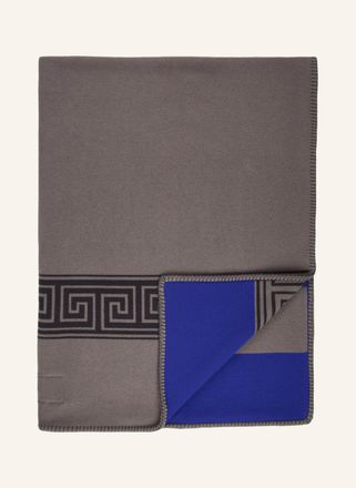 Zoeppritz Plaid Heritage Mit Merinowolle blau