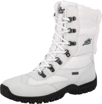 Lico SASKIA Damen Schneestiefel, Weiß/ Grau, 40 EU