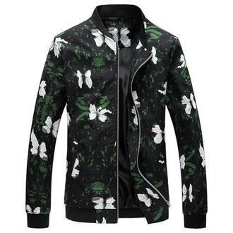 Generic Veste Femme Chic Et Elegant Veste D&eacute;contract&eacute;e Femme Design Floral &Eacute;l&eacute;gant pour Saisons Automne Hiver V&ecirc;tement Ext&eacute;rieur Polyvalent Confortable (Black