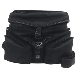 Prada Pre-owned 2Vd062 Nylon Schultertasche - - Pre-owned - Herren - Schwarzk - ONE SIZE