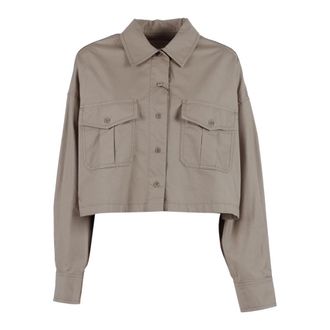 Max Mara Camicia Accenni - - Jackets - Damen - Beige - S