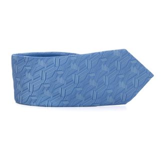 Emporio Armani Seidenjacquard-Krawatte - - Accessories - Herren - Blau - ONE SIZE