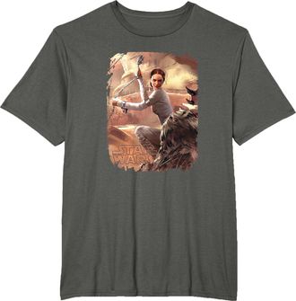 Star Wars Padme Defense Action Poster T-Shirt