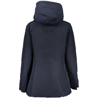 Woolrich Blu Cotton Womens Jacket Blue Clothing