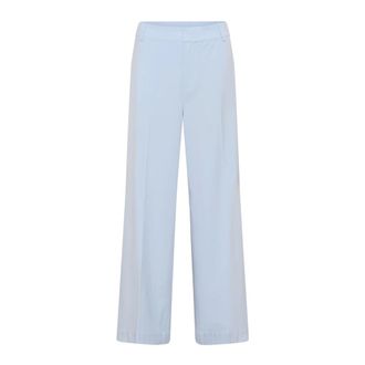 MY ESSENTIAL WARDROBE Femme, Pantalons, Bleu, Taille: 42 FR Wide Pantalons