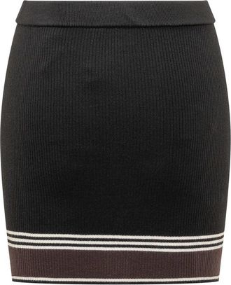 Amiri Dksag Mini Skirt - Black