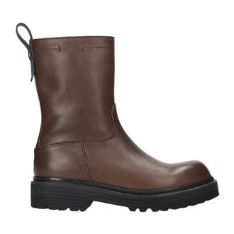 Premiata Bottines en cuir - Femme - Chaussures - Brun - Taille: 40 EU