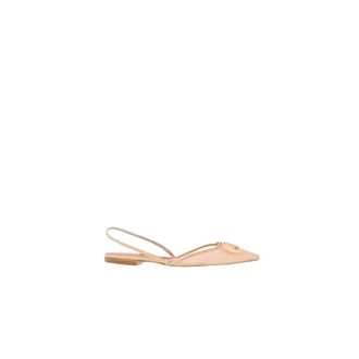 Carolina Herrera Flache Mesh Insignia Schuhe - - Shoes - Damen - Beige - 36 EU